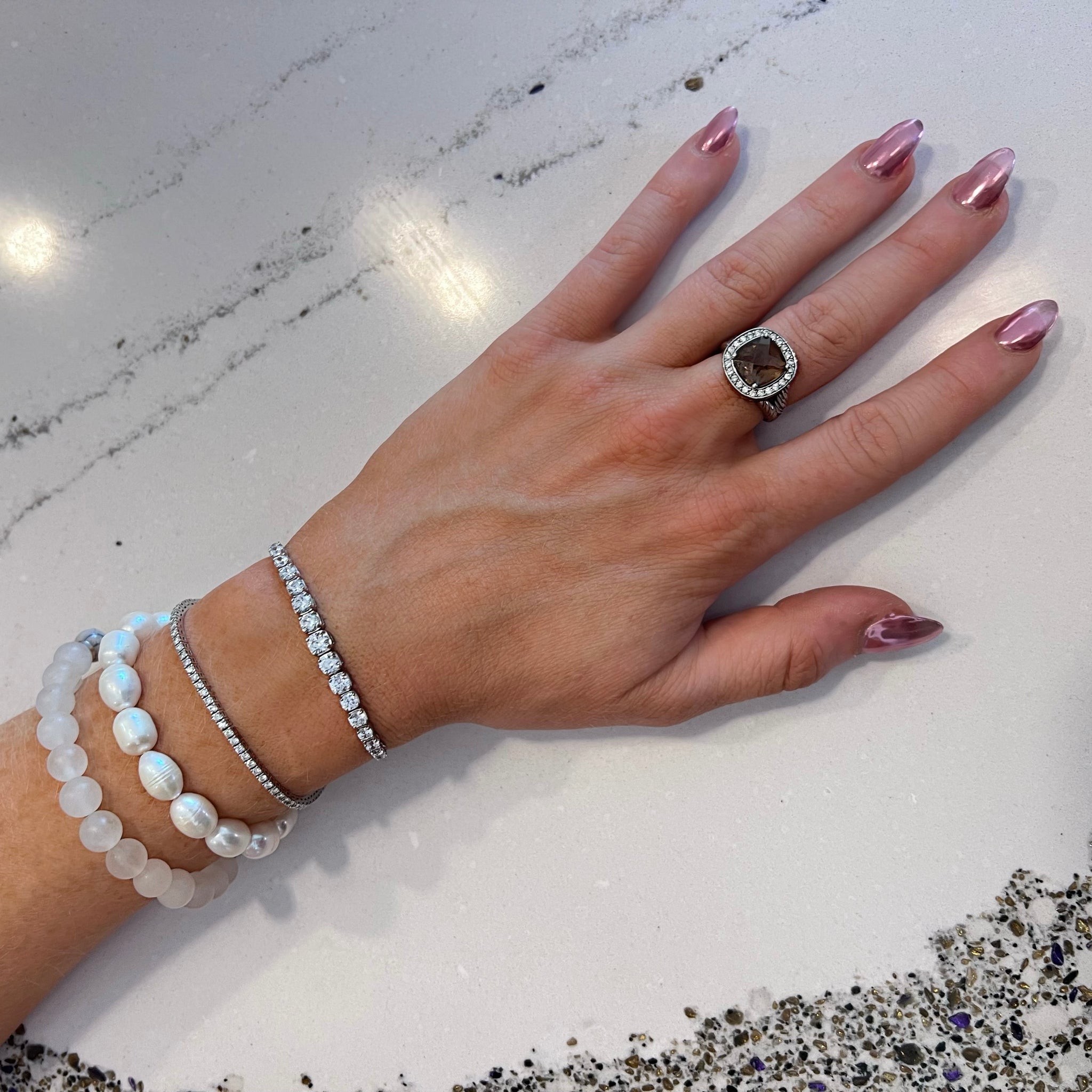 Silver and Stainless Steel Jewelry